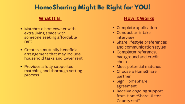 HomeShare Ulster County | Family of Woodstock